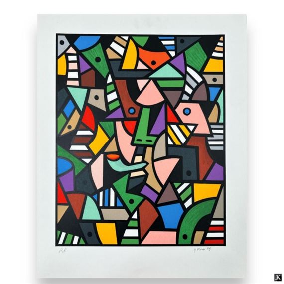 John Rosa | John Rosa (USA 20th/21st) AP Color Lithograph | MutualArt