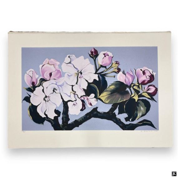 Lowell Nesbitt | Apple Blossoms | MutualArt