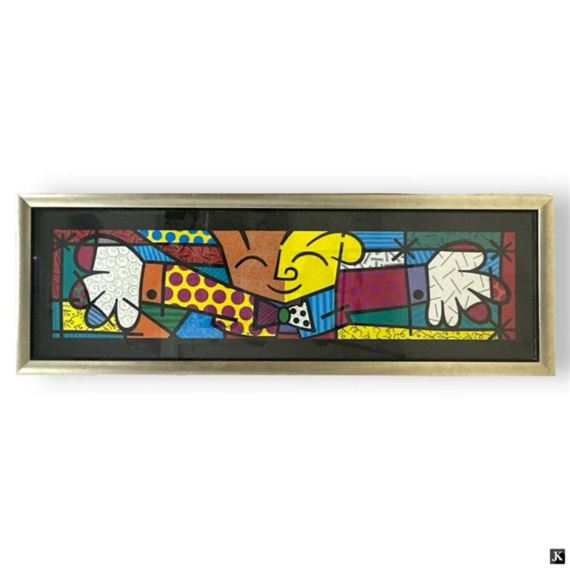 Romero Britto | The Hug | MutualArt
