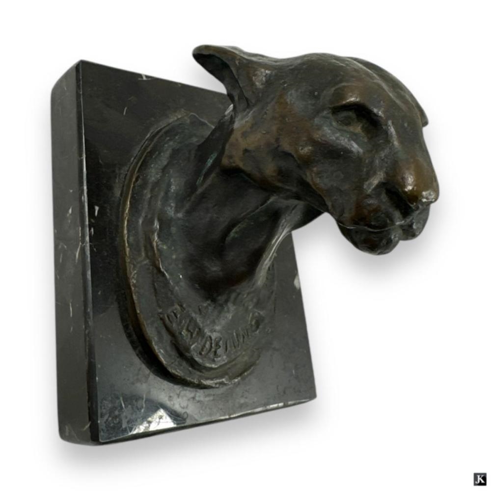 Edwin Willard Deming | Bust Of A Cougar | MutualArt
