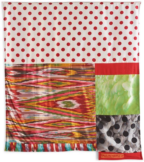 Robert Rauschenberg | Samarkand Stitches VII (88) | MutualArt
