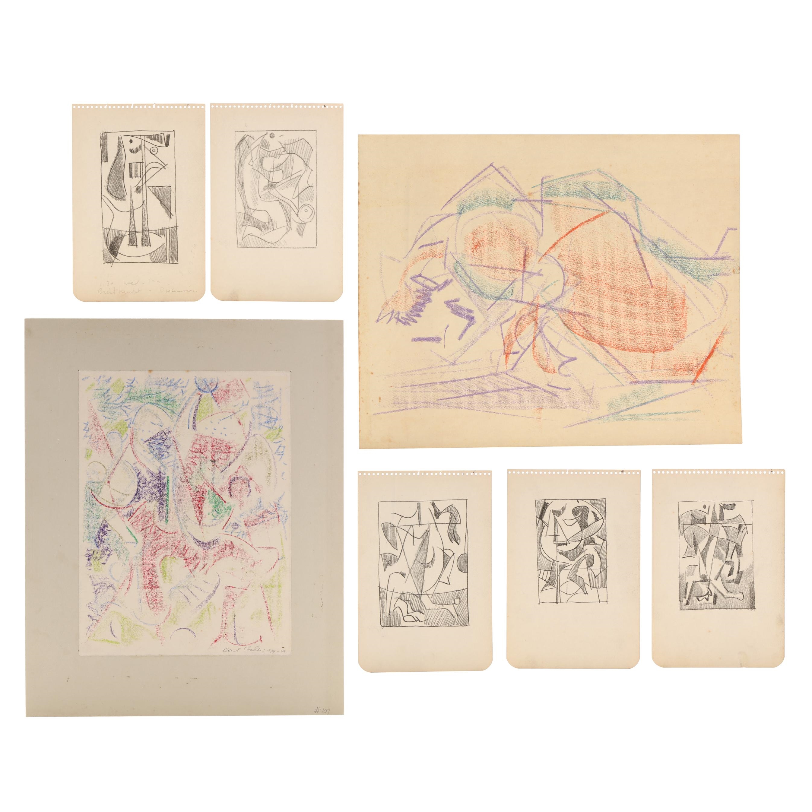 Carl Robert Holty | A Collection of Drawings | MutualArt