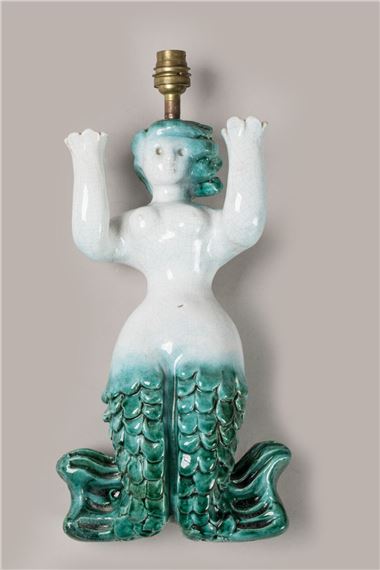 Georges Jouve | Georges Jouve (1910-1964)Applique à la sirène en ...