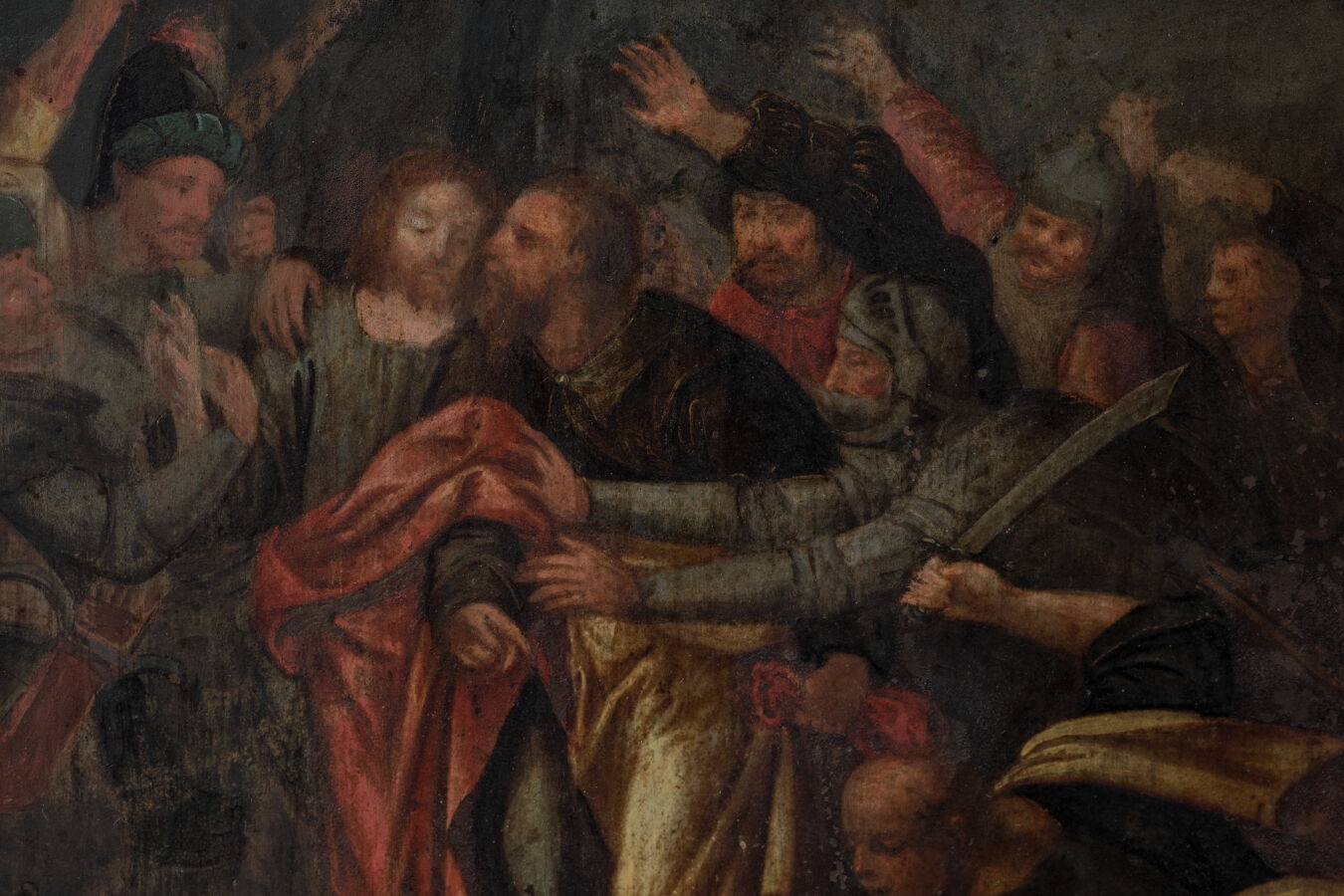 Flemish School, 18th Century | ECOLE FLAMANDE du XVIIème siècle. Le baiser de Judas, l ...