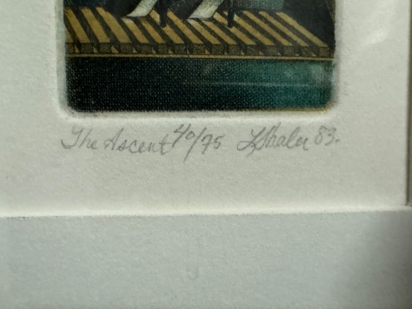 Lynn Shaler | Based on Lynn SHALER The Ascent Engraving (83) | MutualArt