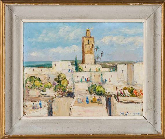 Jean-roger Sourgen | Les toîts de Rabat, Maroc | MutualArt