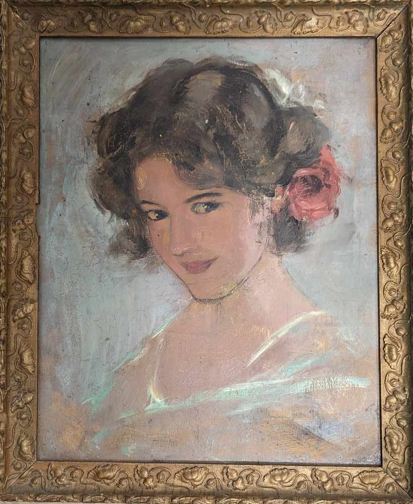 Perico Ribera | Portrait de femme | MutualArt