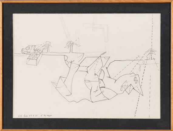 Valerio Adami | Valerio ADAMI (né en 1935) (1965) | MutualArt