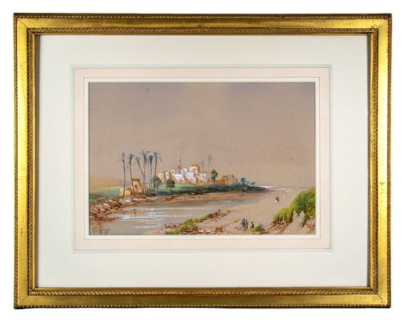 Harry Stanton Lynton | A North African view of a city (1893) | MutualArt