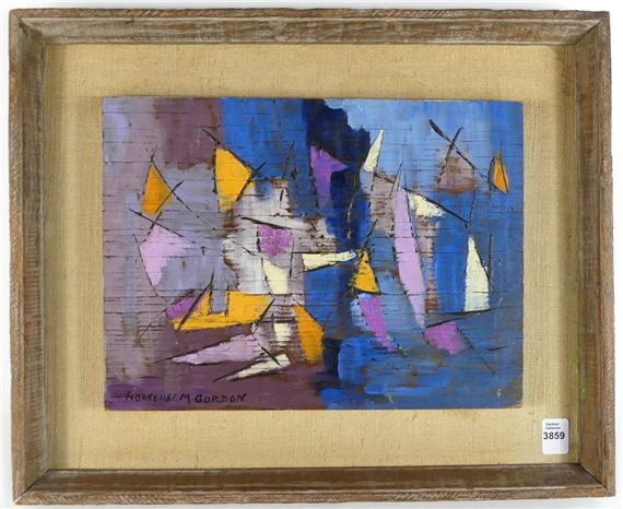 Hortense Mattice Gordon | Untitled: Abstract Study | MutualArt