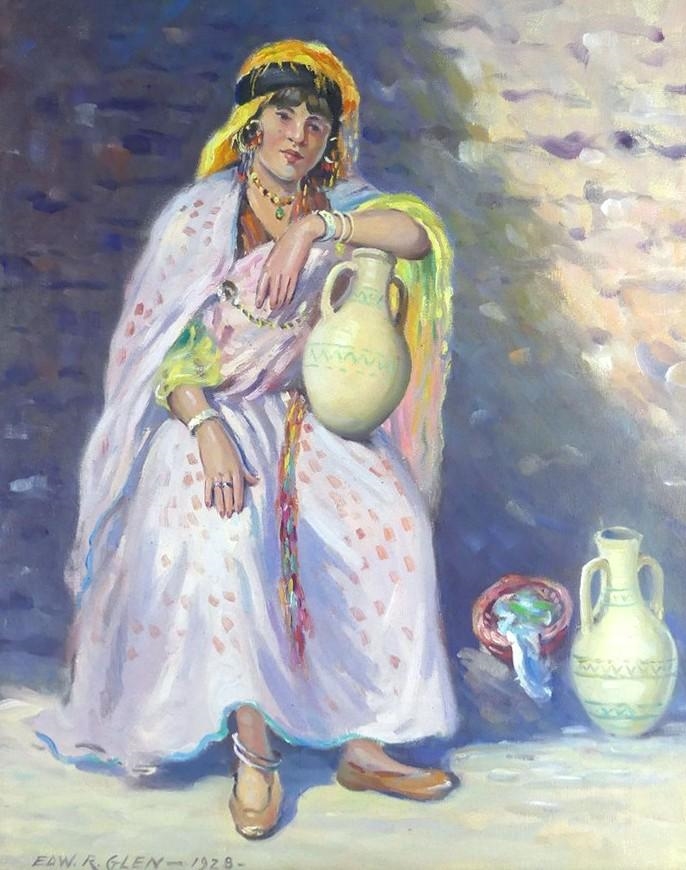 Edward Randolph Glen | Bedouin Girl (1928) | MutualArt