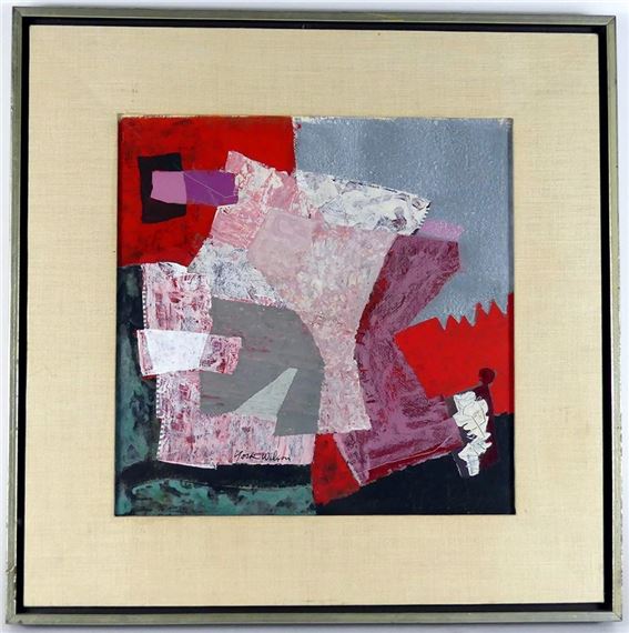 Ronald York Wilson | Red Elevation | MutualArt