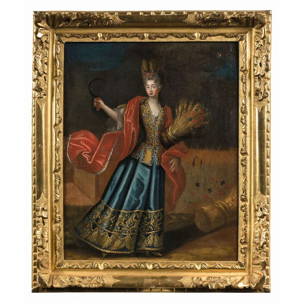 French School, 17th Century | 2 works: A pair of portraits of Pierre ...