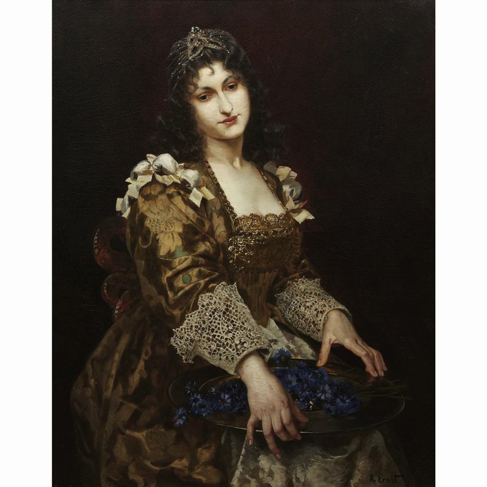 Rudolf Ernst | An elegant chieftain in his palace | MutualArt