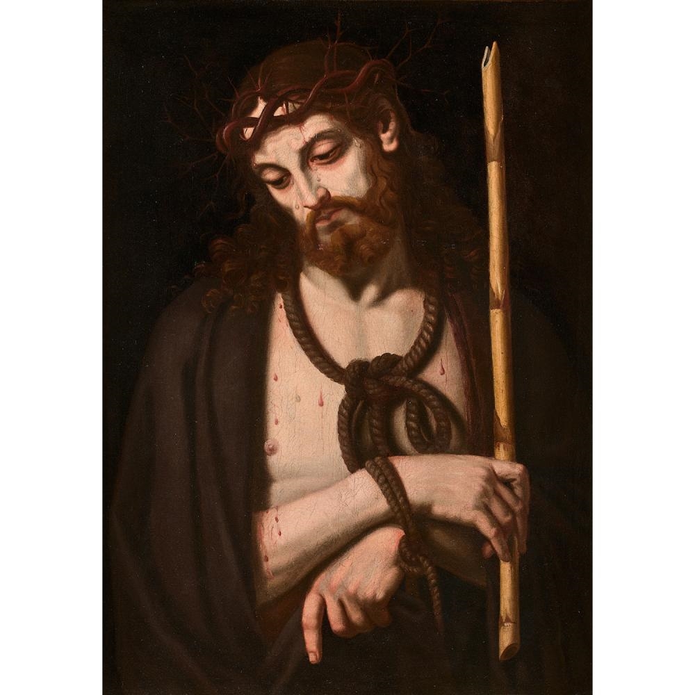 Italian School, 18th Century | Christ with reed | MutualArt