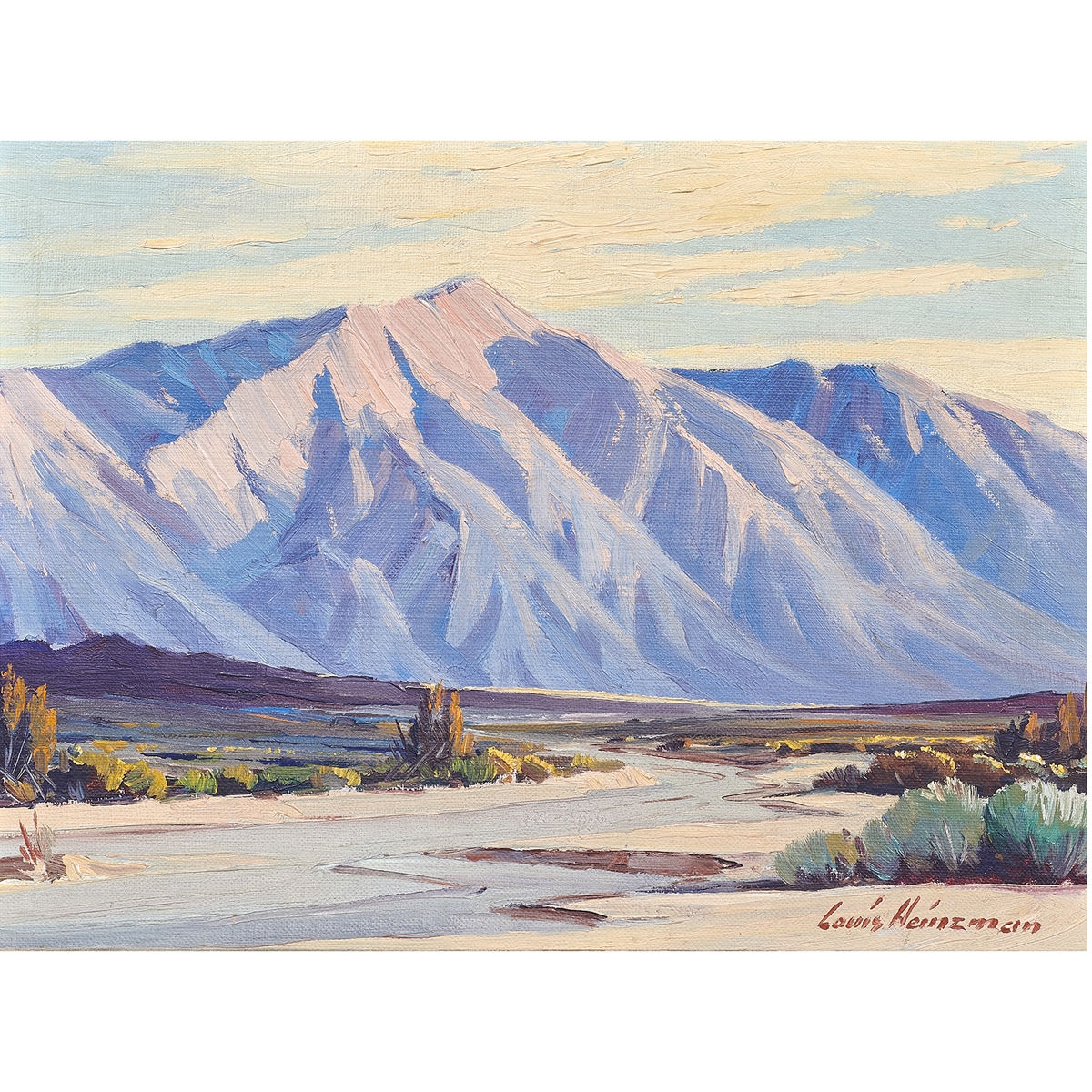 Louis Heinzman | Desert Twilight, (1954) | MutualArt