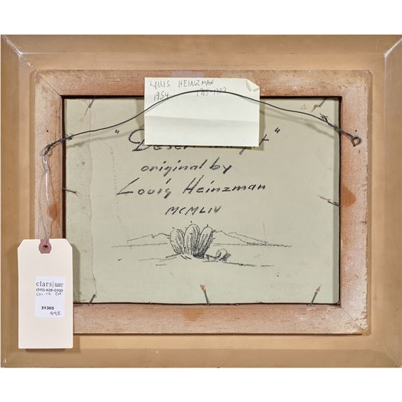 Louis Heinzman | Desert Twilight, (1954) | MutualArt