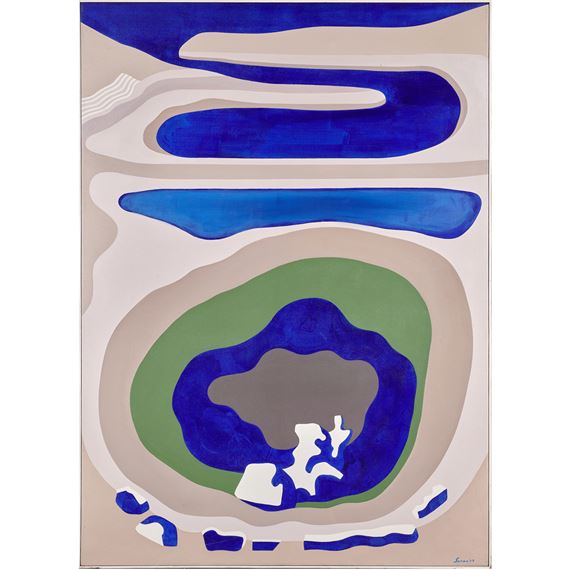 Erle Loran | Tidal Pools, (1969) | MutualArt