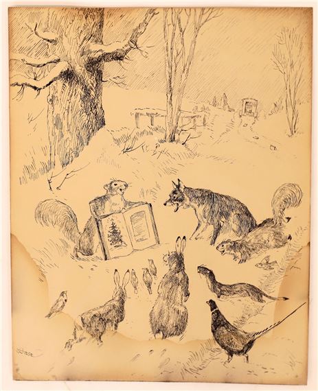 Kurt Weise | Print: Early Sketch by Kurt Weise (1920s) | MutualArt