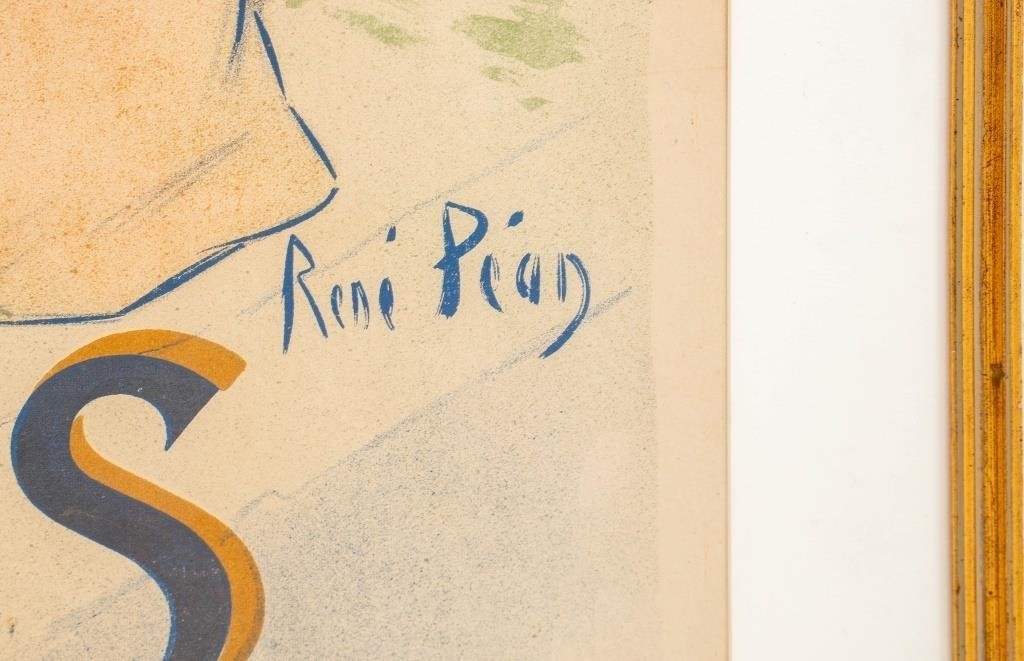 Rene Pean | Aux Trois Quartiers Modes Ombrelles Gants | MutualArt