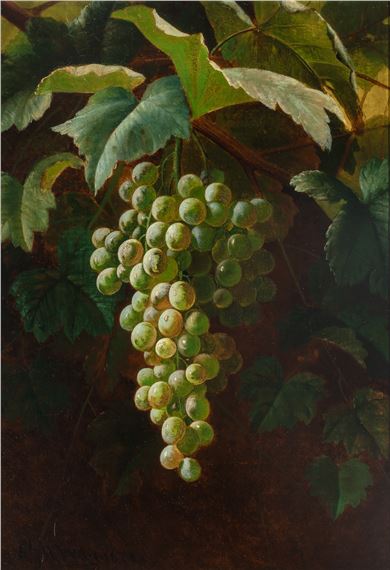 Andrew John Henry Way | A Bunch of Grapes (1879) | MutualArt
