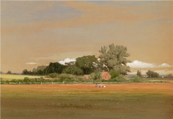 Dwight William Tryon | Sketch near Hartford | MutualArt