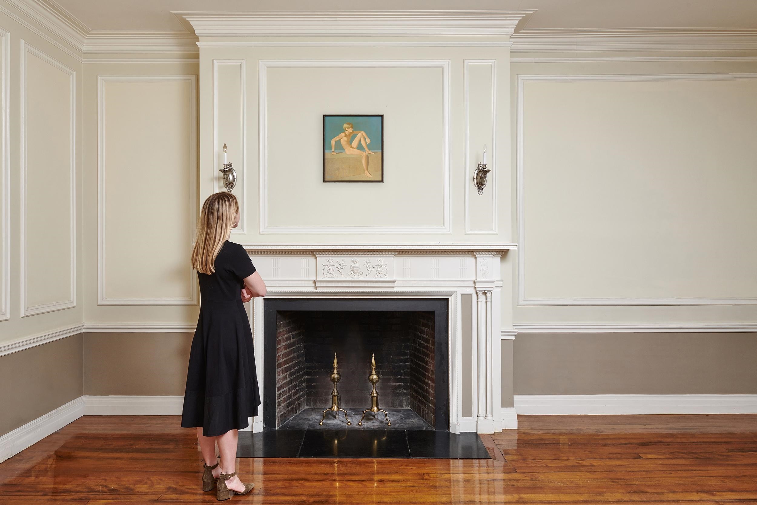 Robert R. Bliss | Seated Male Figure (1970) | MutualArt