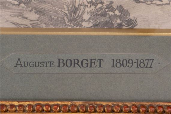 Auguste Borget | Old pagoda between Macao and Canton (1836) | MutualArt