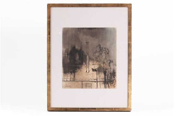 Jean Jansem | The roofs | MutualArt