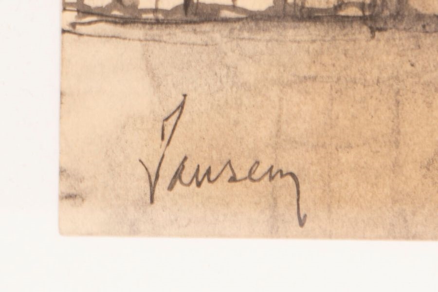 Jean Jansem | The roofs | MutualArt