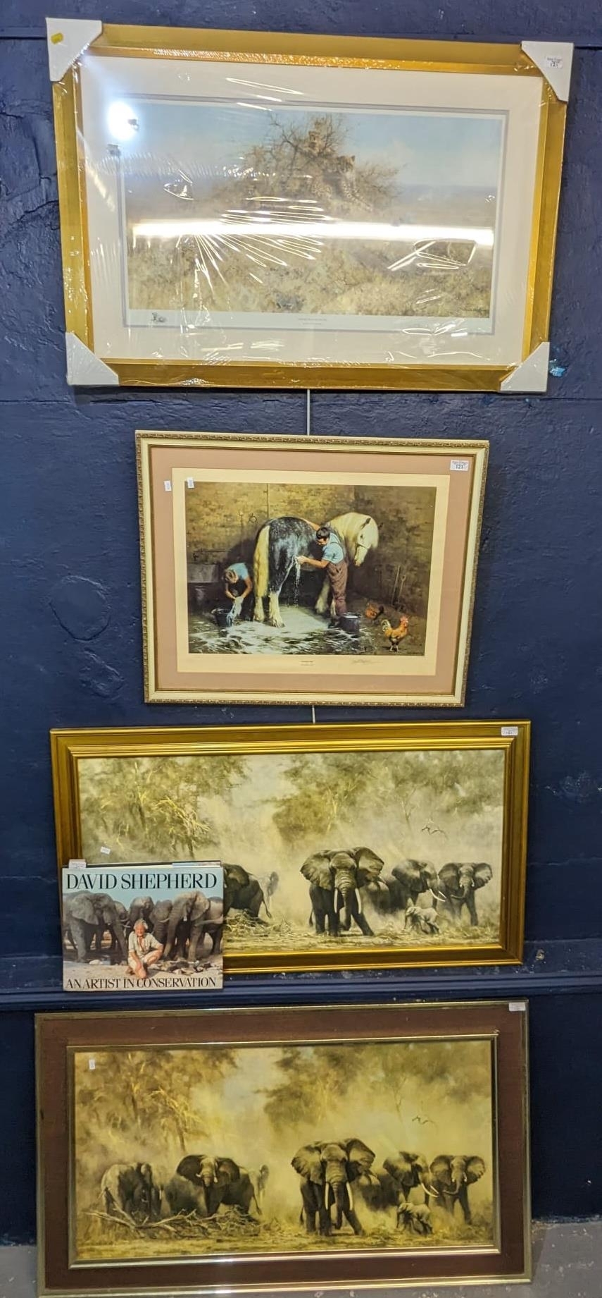 David Shepherd | The Best Spots On The Hill (1992) | MutualArt