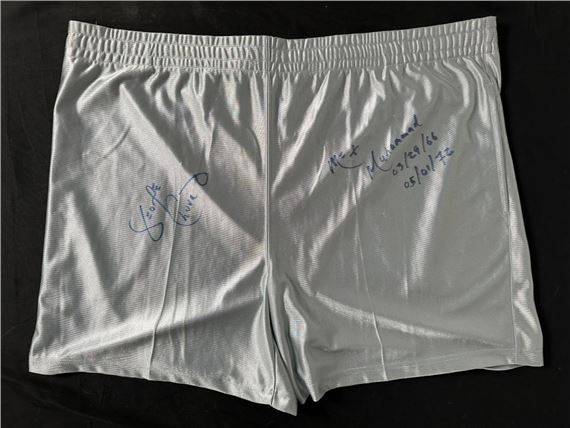 Muhammad Ali | George Chuvalo Signed Shorts | MutualArt