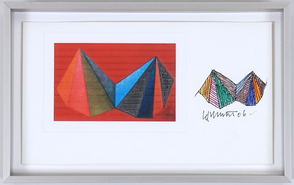 Sol LeWitt | Pyramid (20) | MutualArt