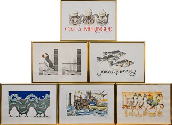 Simon Drew | Mole mariniere, cod moving in a mysterious way etc | MutualArt