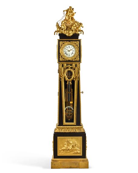 Ferdinand Berthoud | RÉGULATEUR DE PARQUET AU CHAR D'APOLLON DE STYLE ...