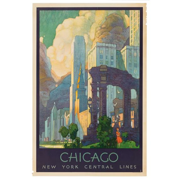 Leslie Darrell Ragan | CHICAGO, NEW YORK CENTRAL LINES (1929) | MutualArt