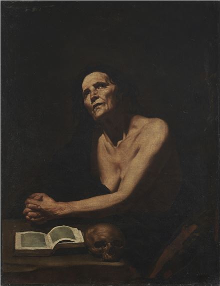 Neapolitan School, 17th Century | Penitent Magdalene (17th Century) | MutualArt