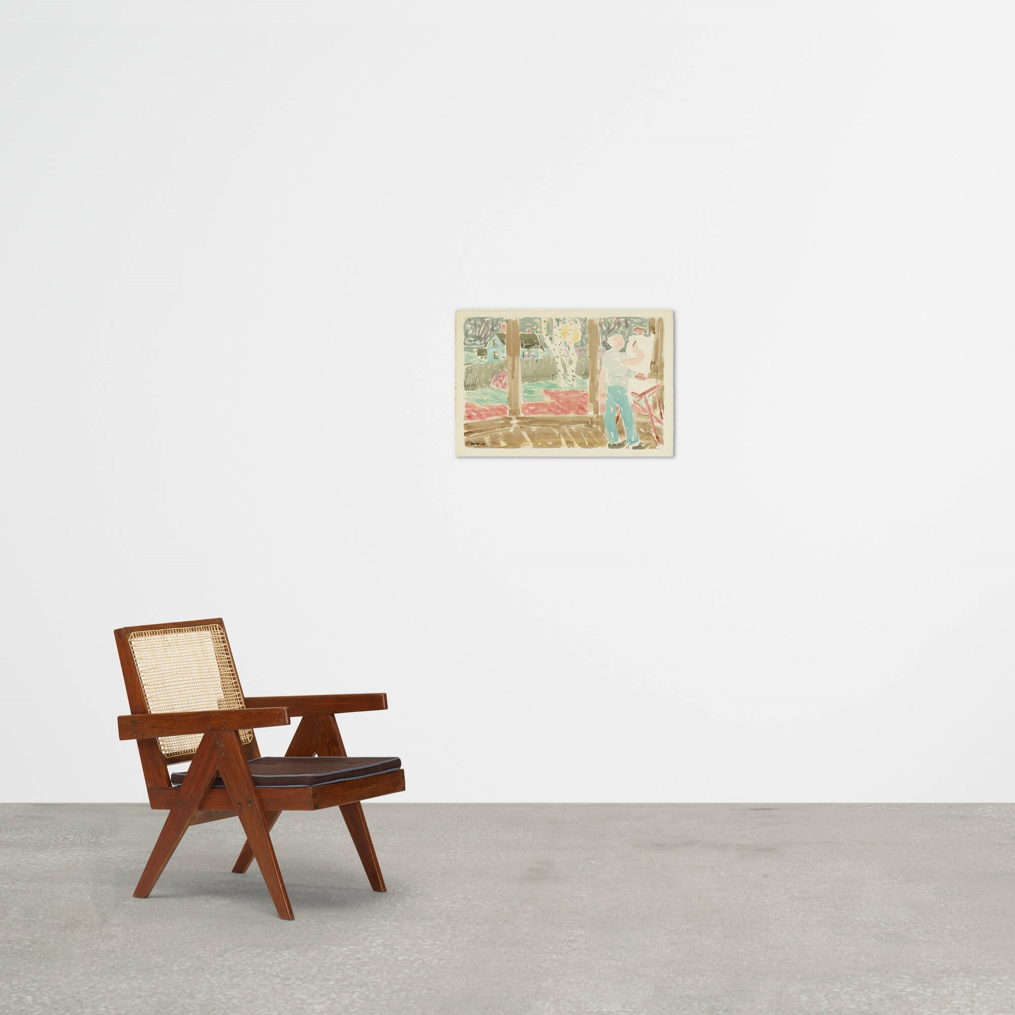 Stephen Pace | Painting at Mother Superior House (1981) | MutualArt