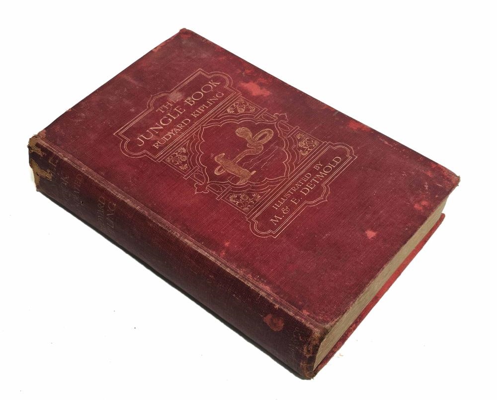 Rudyard Kipling | Rudyard Kipling The Jungle Book, early edition, with ...