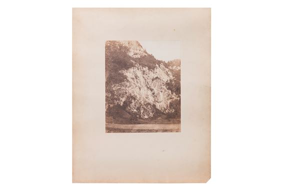 André Giroux | STUDY OF ROCKS (Circa 1855) | MutualArt