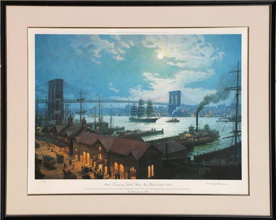 William G. Muller | VIEW FROM SOUTH STREET (1992) | MutualArt