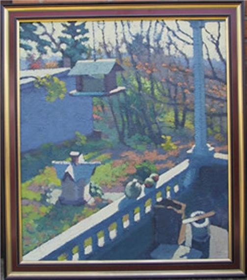 Don Wynn | PORCH AND BACKYARD (1991) | MutualArt