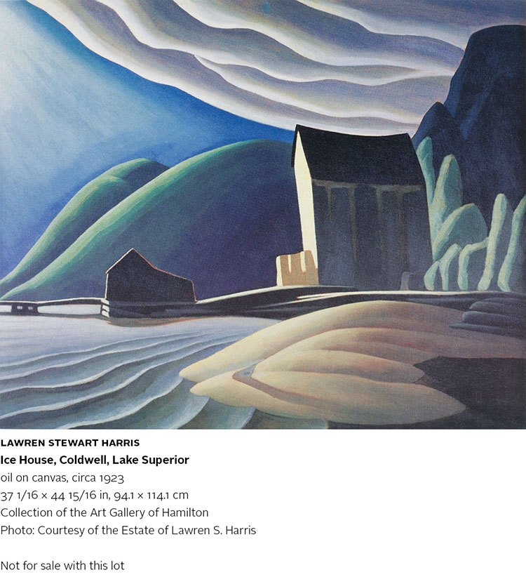 Lawren Stewart Harris | Ice House, Lake Superior (Circa 1927) | MutualArt