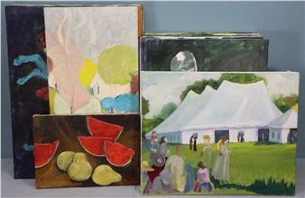 Betty Ann Fraley | 15) Betty Ann Fraley Oil Paintings on Canvas | MutualArt