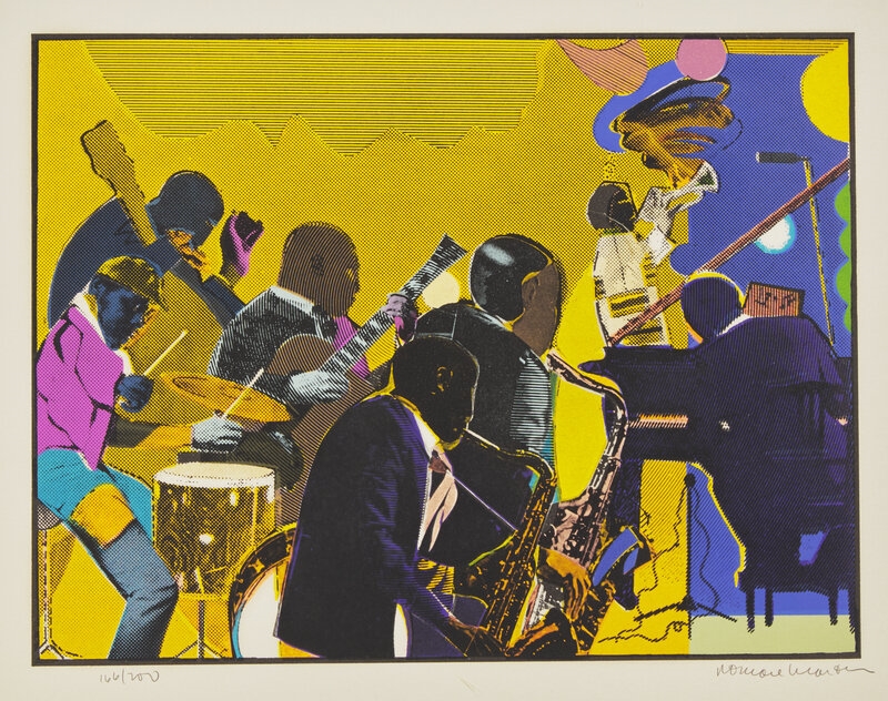 Romare Bearden | Tidings (Circa 1973) | MutualArt