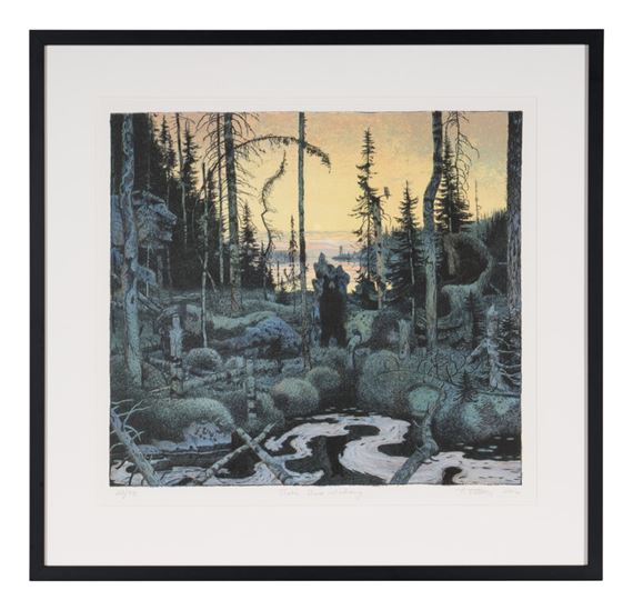 Tom Uttech | Tom Uttech (American, b. 1942) Tichi Bwa Wabang | MutualArt