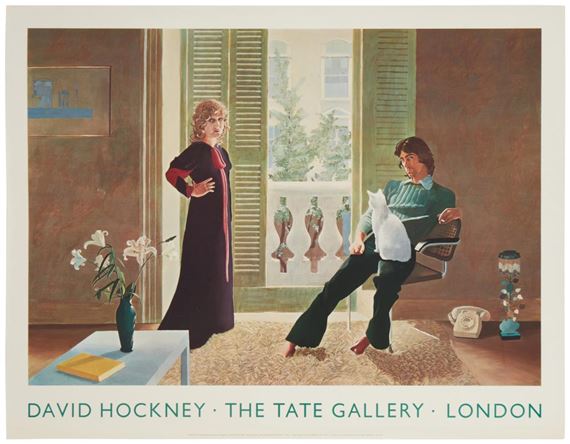 David Hockney | David Hockney - The Tate Gallery - London | MutualArt