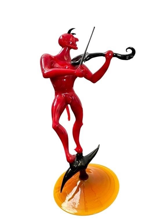 Lucio Bubacco | Devil playing the violin | MutualArt