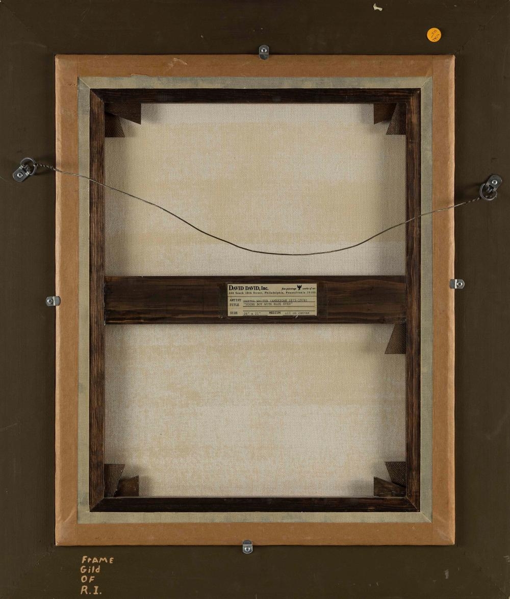 Martha Walter | Young Boy with Blue Eyes | MutualArt