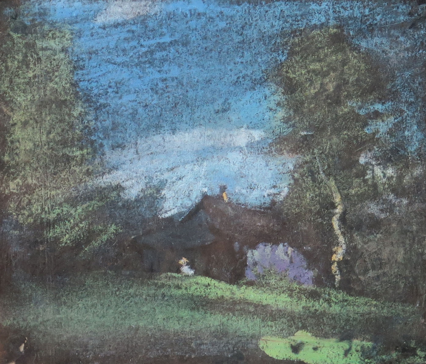 Voldemars Irbe | Mājiņa laukos | MutualArt